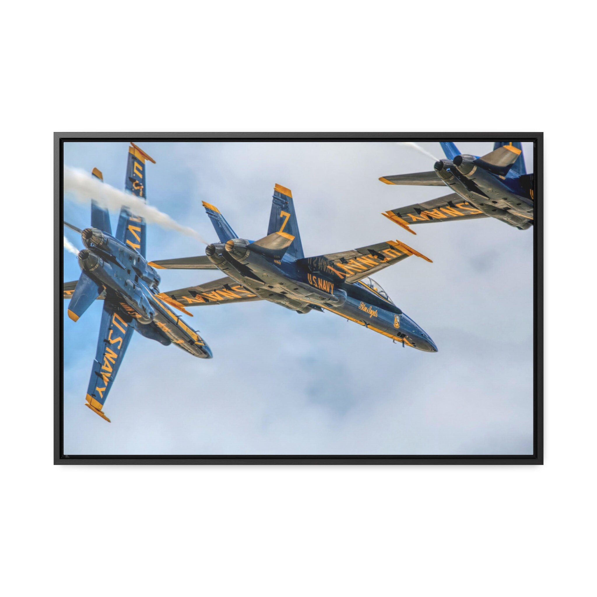 U.S. Navy Blue Angels Ready Break Gallery Canvas Perfect Gift for Pilot ...