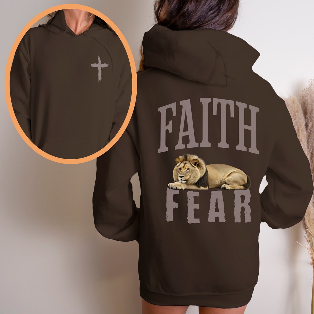 Faith Over Fear Hoodie - Etsy