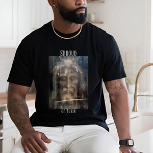 Christian Shroud of Turin Unisex Tshirt Religious Gift Men Women ...