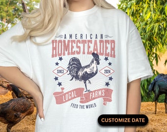 Vintage Farming Nature Inspired Comfort Colors Tee Unisex Gift Rustic ...