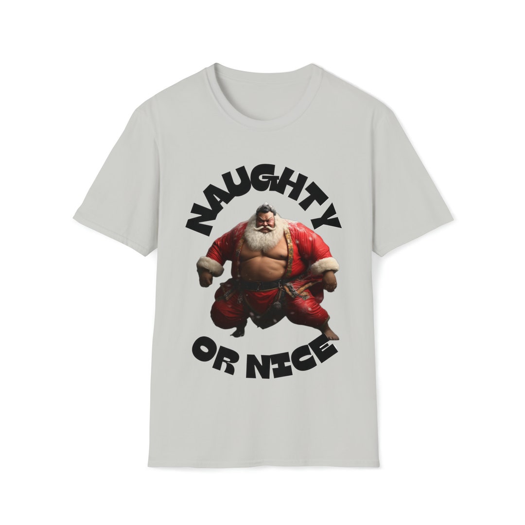 Sumo Santa Unisex Softstyle T-shirt - Etsy