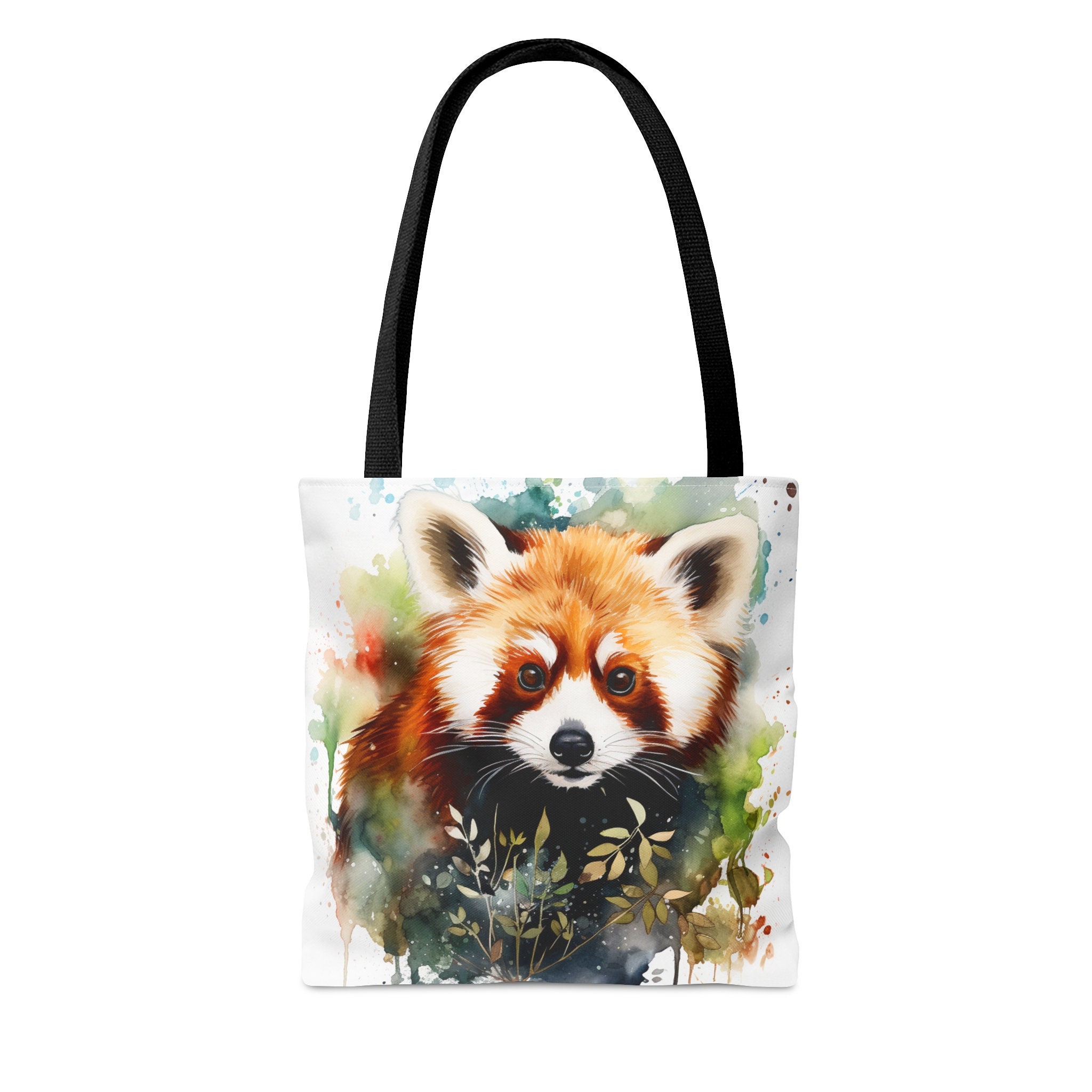 Red Panda Tote Bag, Watercolor Shopping Bag - Etsy