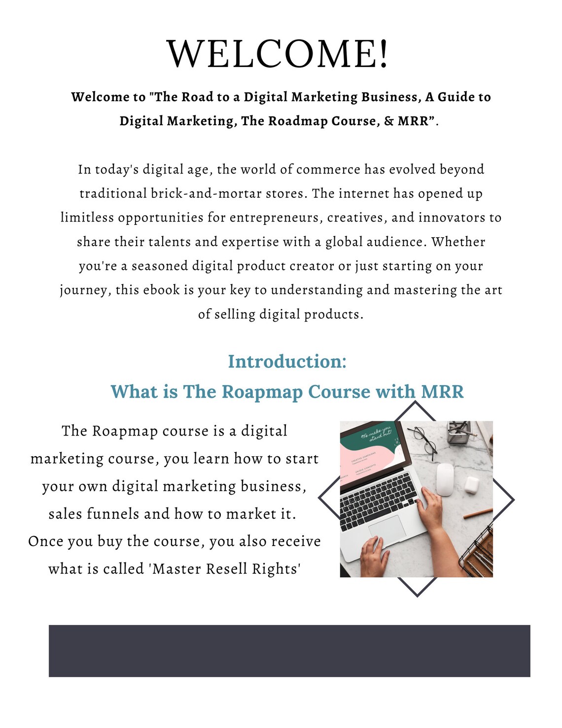 Complete Roadmap to Digital Marketing | W/mrr | 33 -page Guide ...