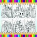 Immersive Medieval Castle Coloring Pages : Relaxing Page Relax and ...