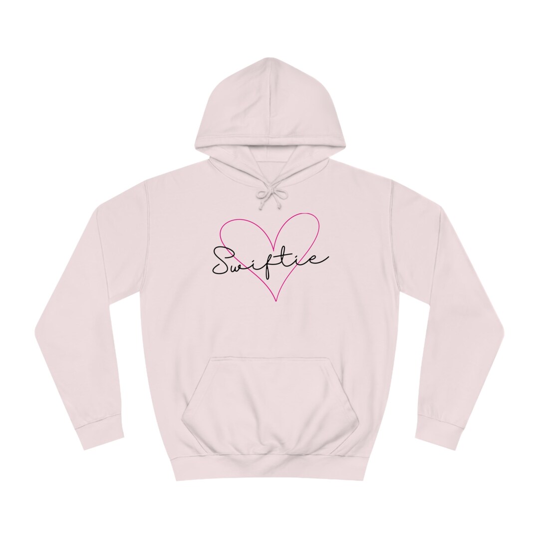 Taylor Swift Swiftie Eras Tour Swiftie Heart Adult Unisex College ...