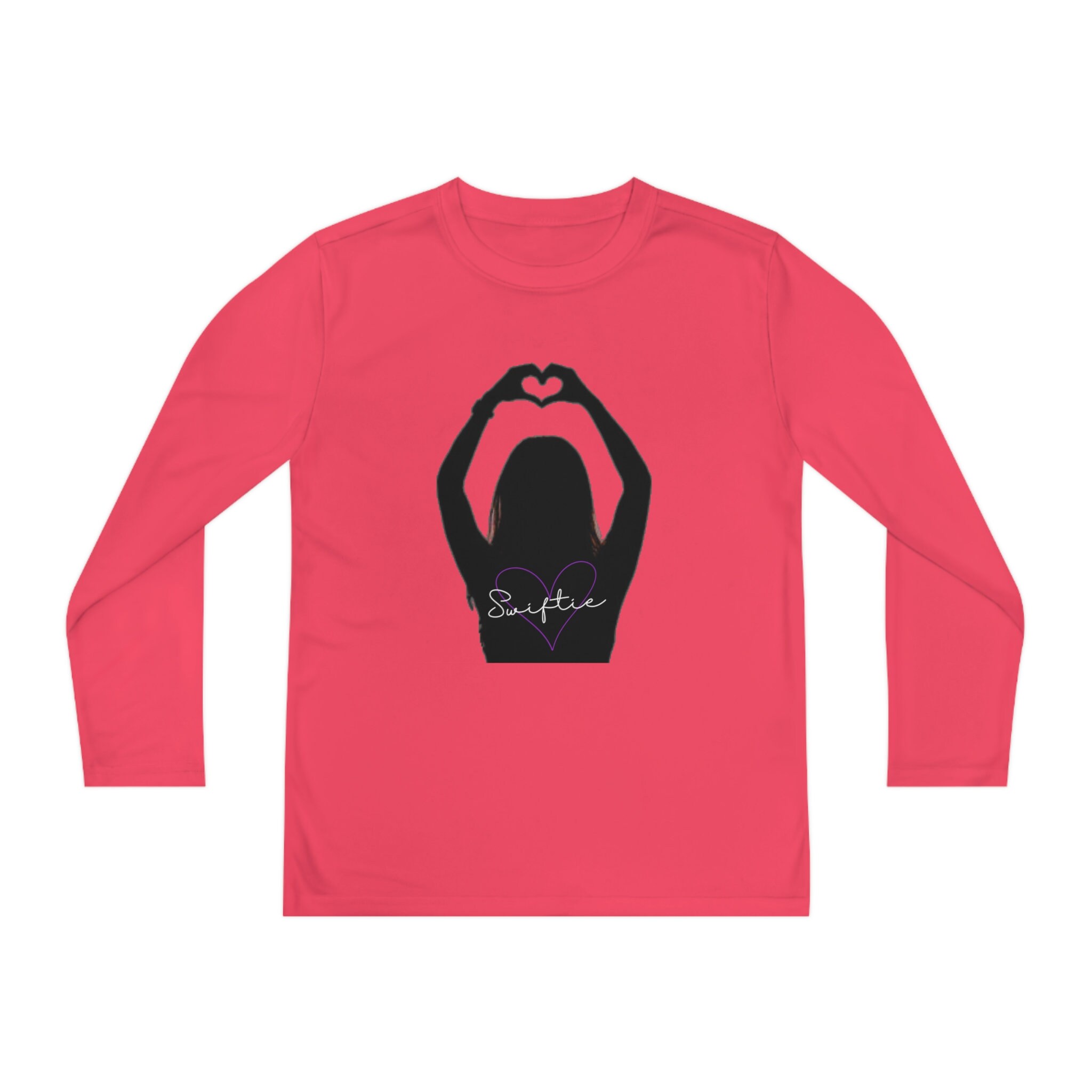 Swiftie Silhouette Taylor Swift Youth Long Sleeve Competitor - Etsy