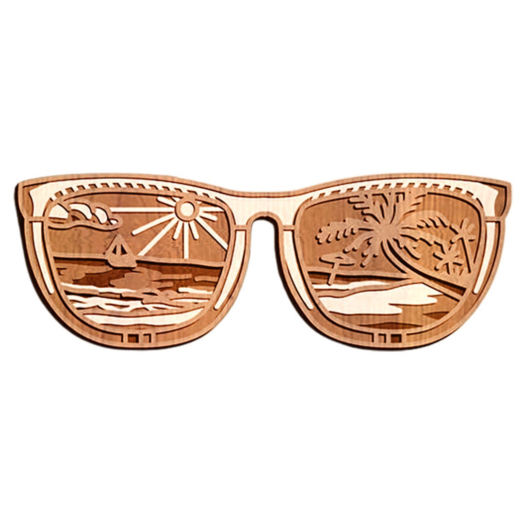 A Laser Cut Wooden Eyeglasses - Etsy