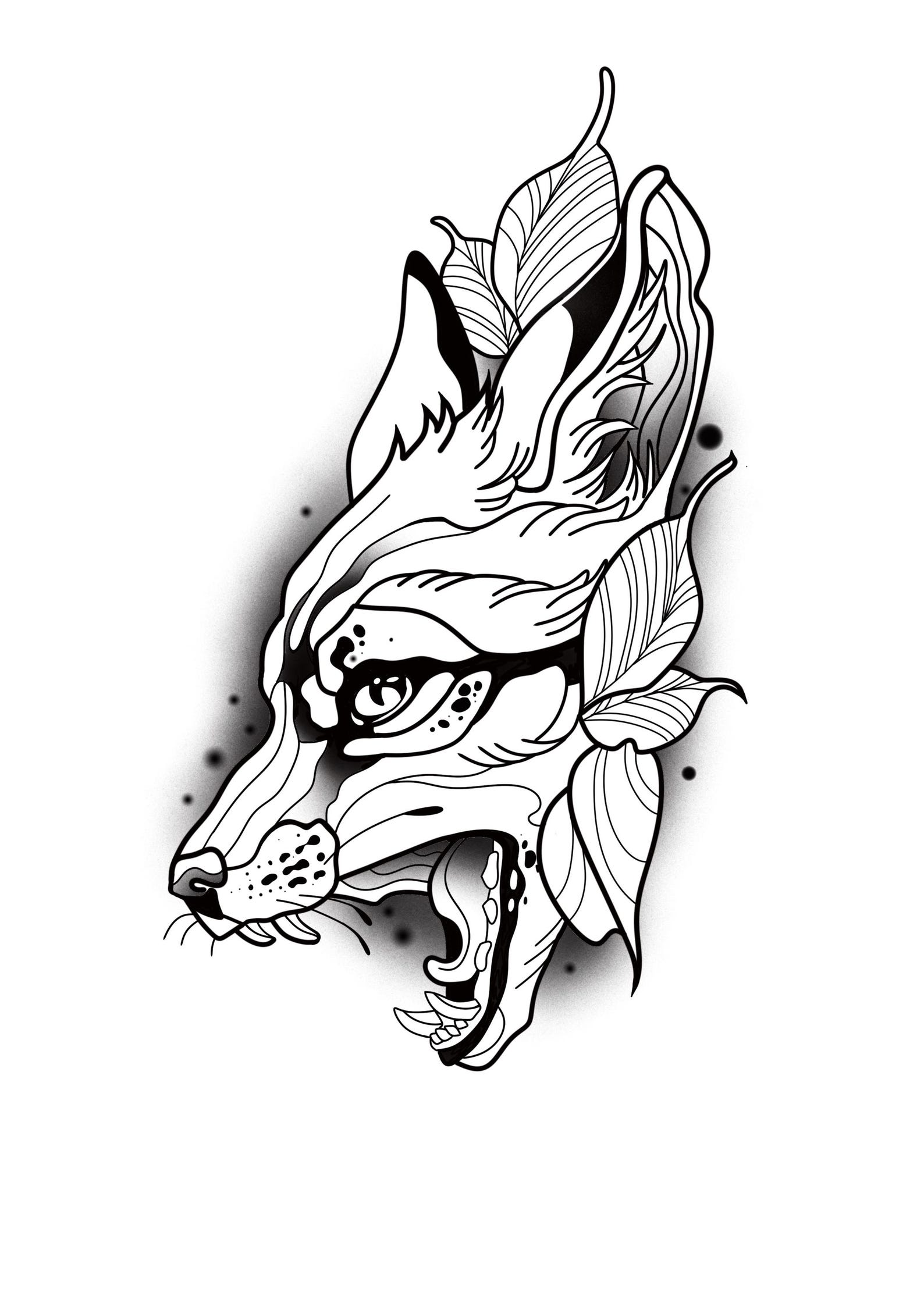 Procreate Tattoo Flash Bundle | Procreate Stamps | Procreate Stencil ...