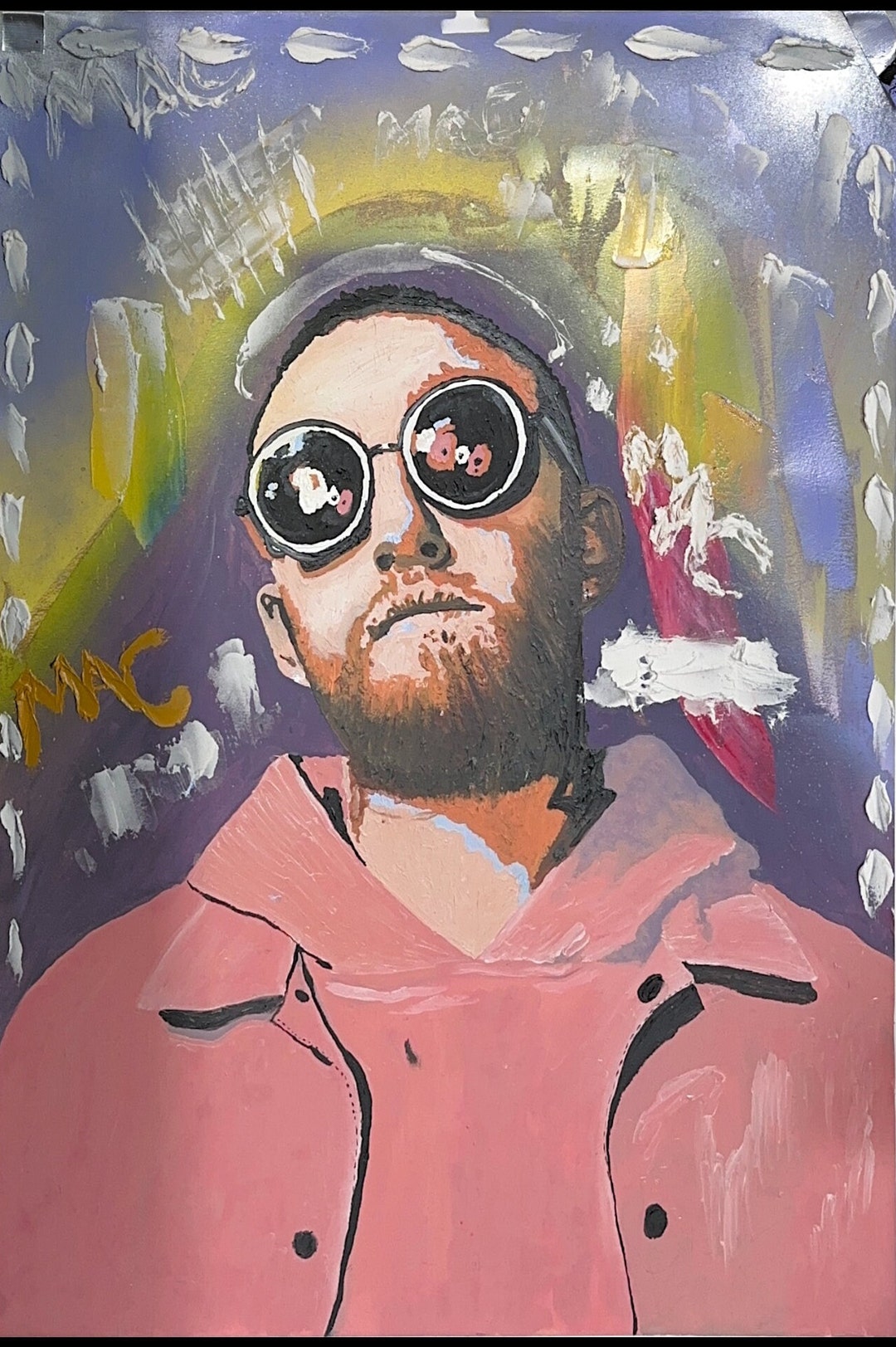 Mac Miller Painting Digital - Etsy