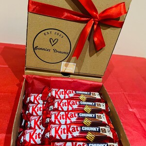 Personalised Kit Kat Box - Etsy