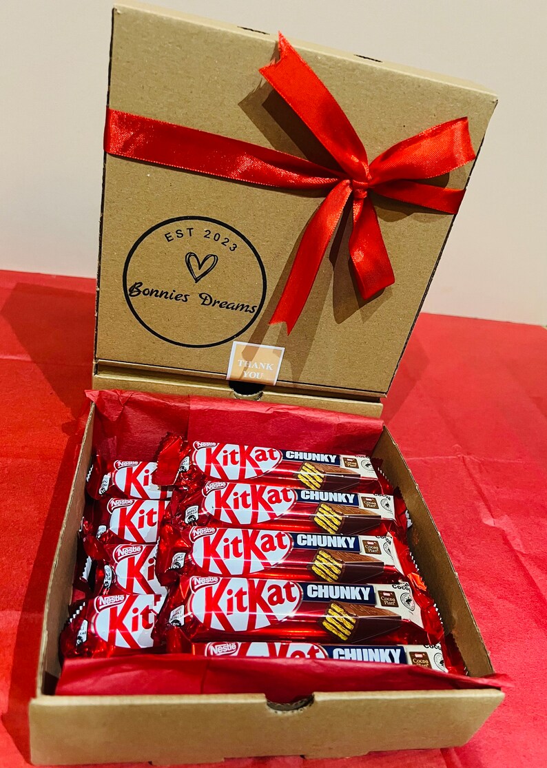 Personalised Kit Kat Box - Etsy