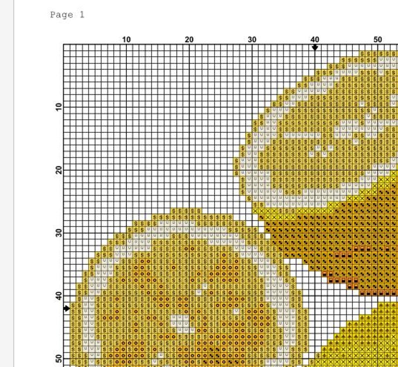 Lemons Cross Stitch Patterns PDF, Fruit Embroidery, Citrus Fruit Cross ...