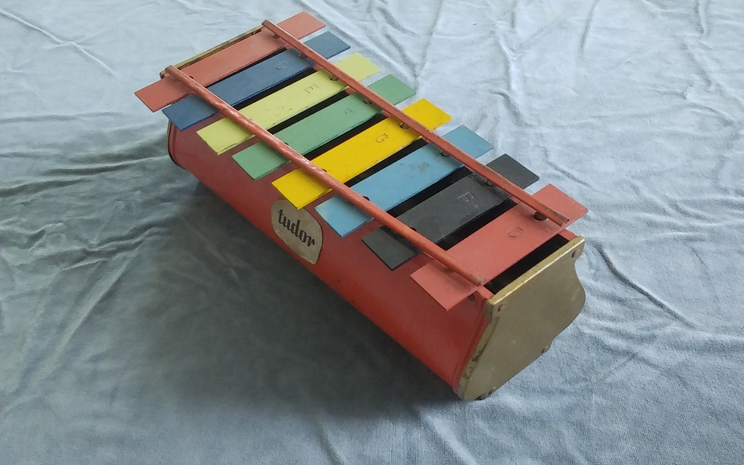 Vintage Tudor Tru Tone Xylophone Metal Musical Toy From the Convent - Etsy