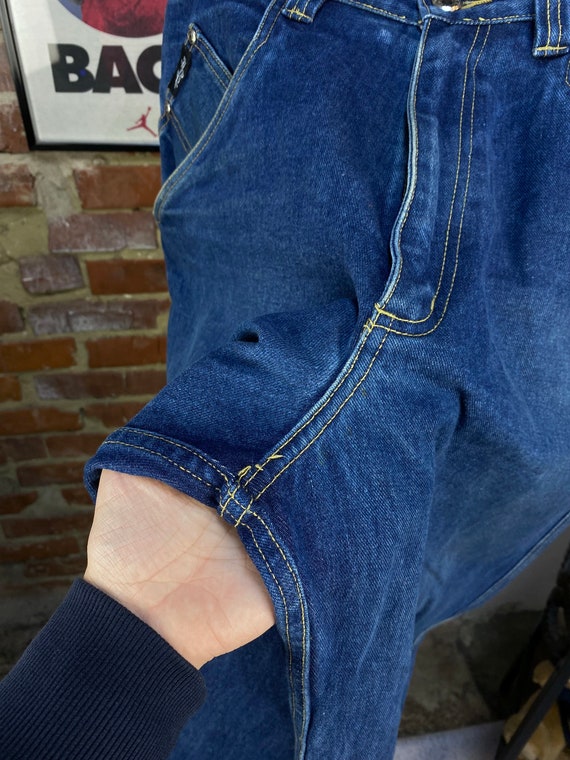 Vintage Karl Kani Baggy Big Blue Jeans - Gem