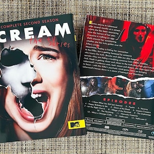 Scream the Series (S1, S2, S3) Blu-ray Slipcover ONLY - Movie or Case ...