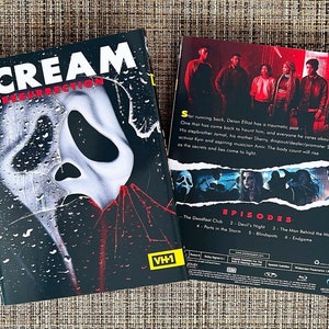 Scream the Series (S1, S2, S3) Blu-ray Slipcover ONLY - Movie or Case ...
