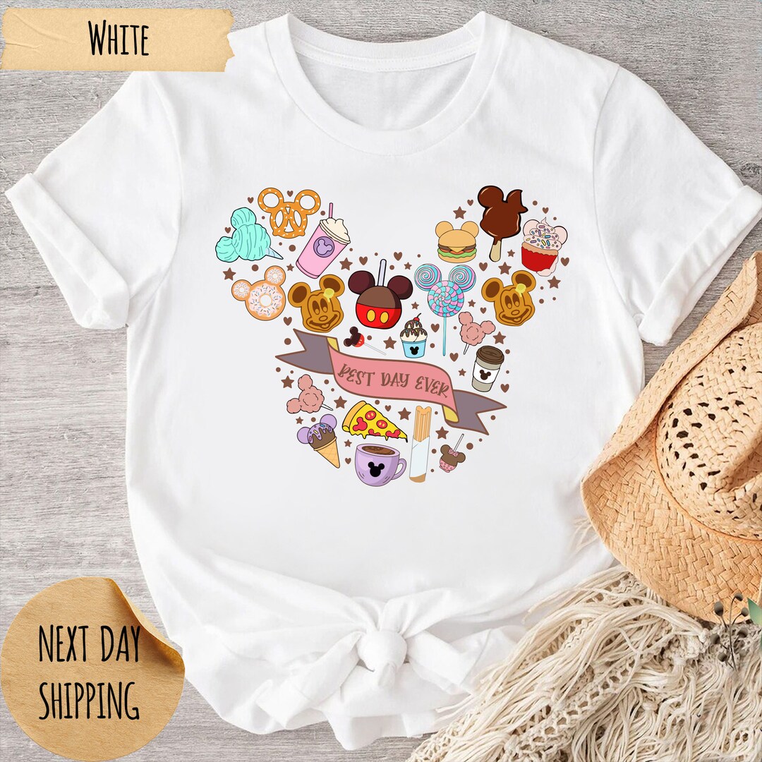 Best Day Ever T-shirt, Mouse Park Snacks T-shirt, Disney Snacks T-shirt ...