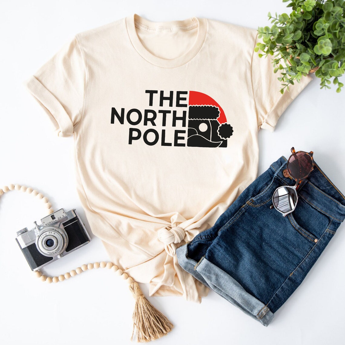 The North Pole Shirt Christmas Men T-shirt the North Pole - Etsy Canada