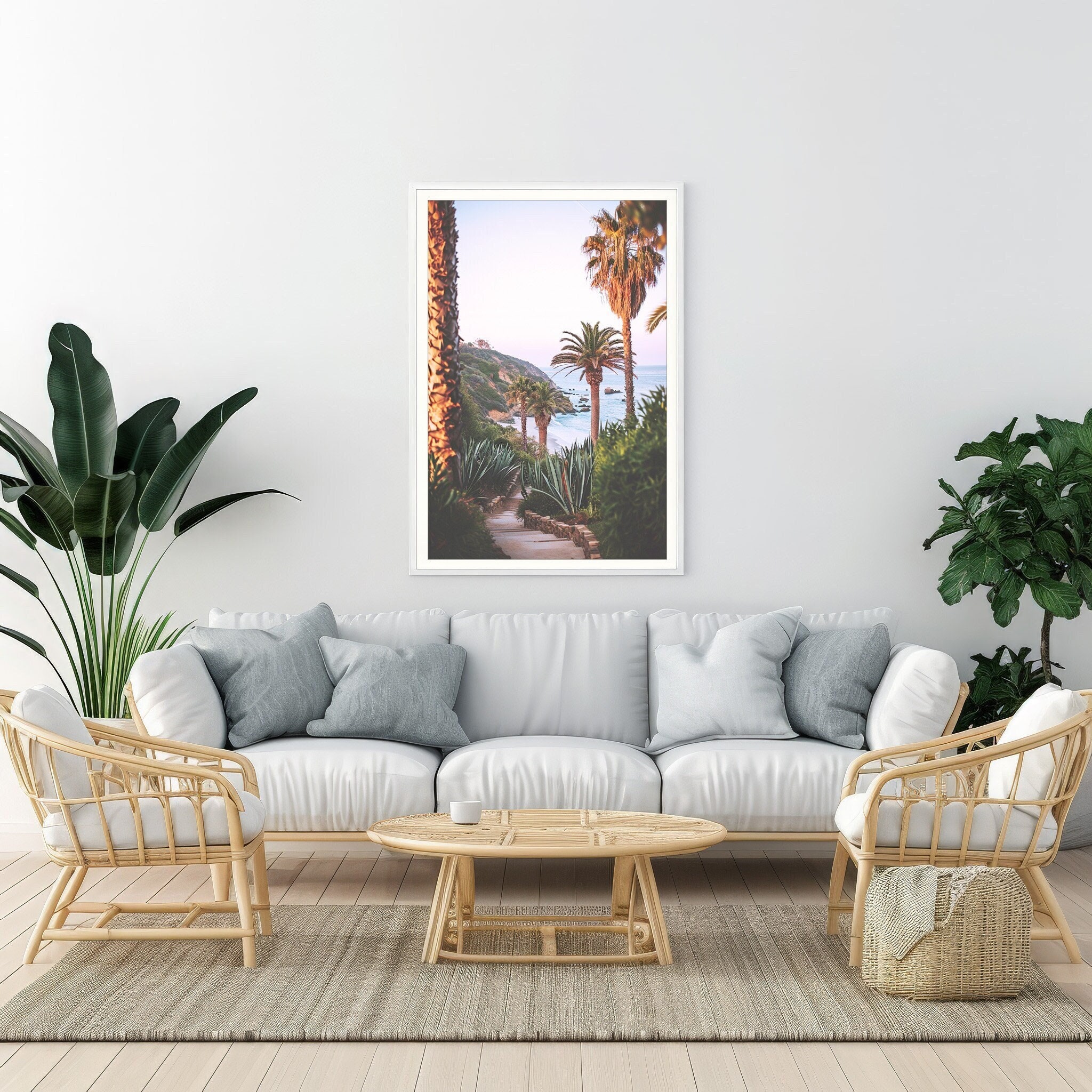California Beach Print | Digital Download Ocean Photography ...
