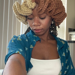 Crochet Ruffle Hat - Customizable Stylish Hat Accessory - Etsy