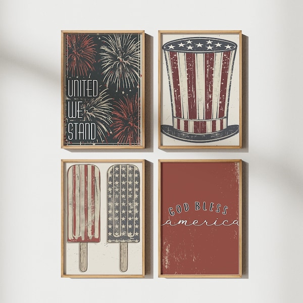 Fourth of July Decor - Etsy