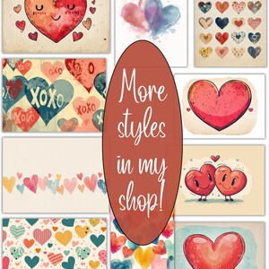 Vintage Valentines Printable Digital Wall Art Valentines Day Home Decor ...