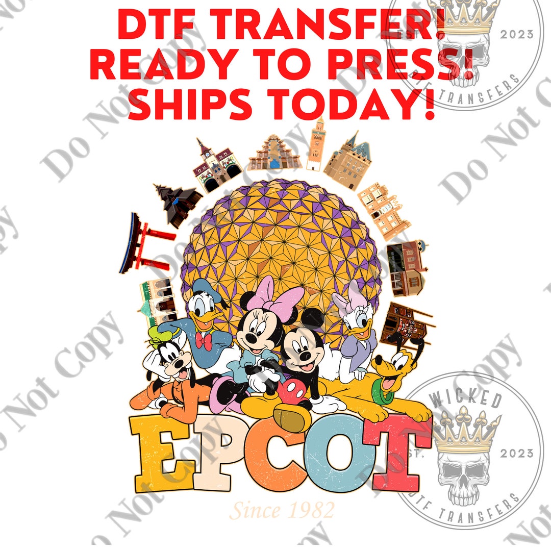 Disney Dtf Transfers, Disney DTF Transfer, DTF, Cold Peel, Trendy DTF ...