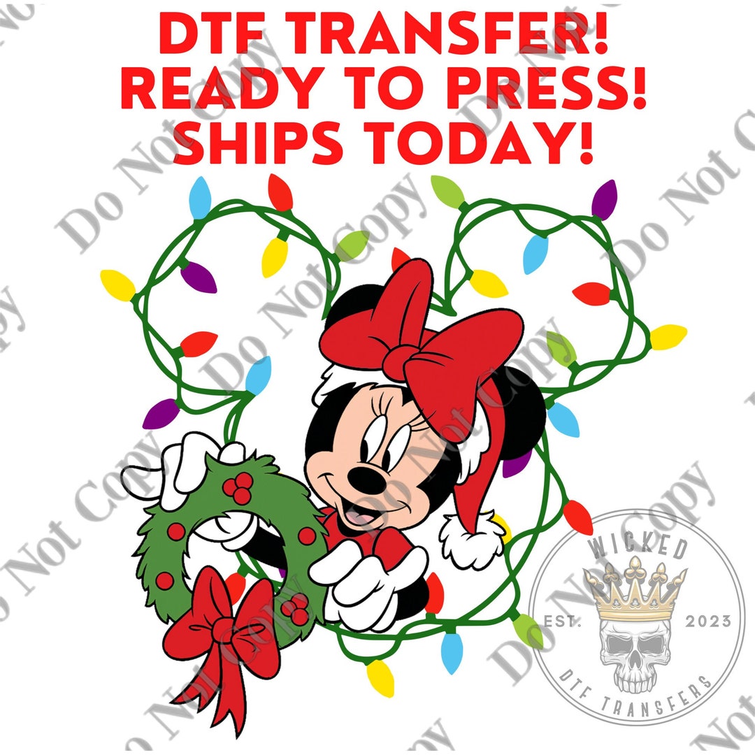 Disney Dtf Transfers, Disney DTF Transfer, DTF, Cold Peel, Trendy DTF ...
