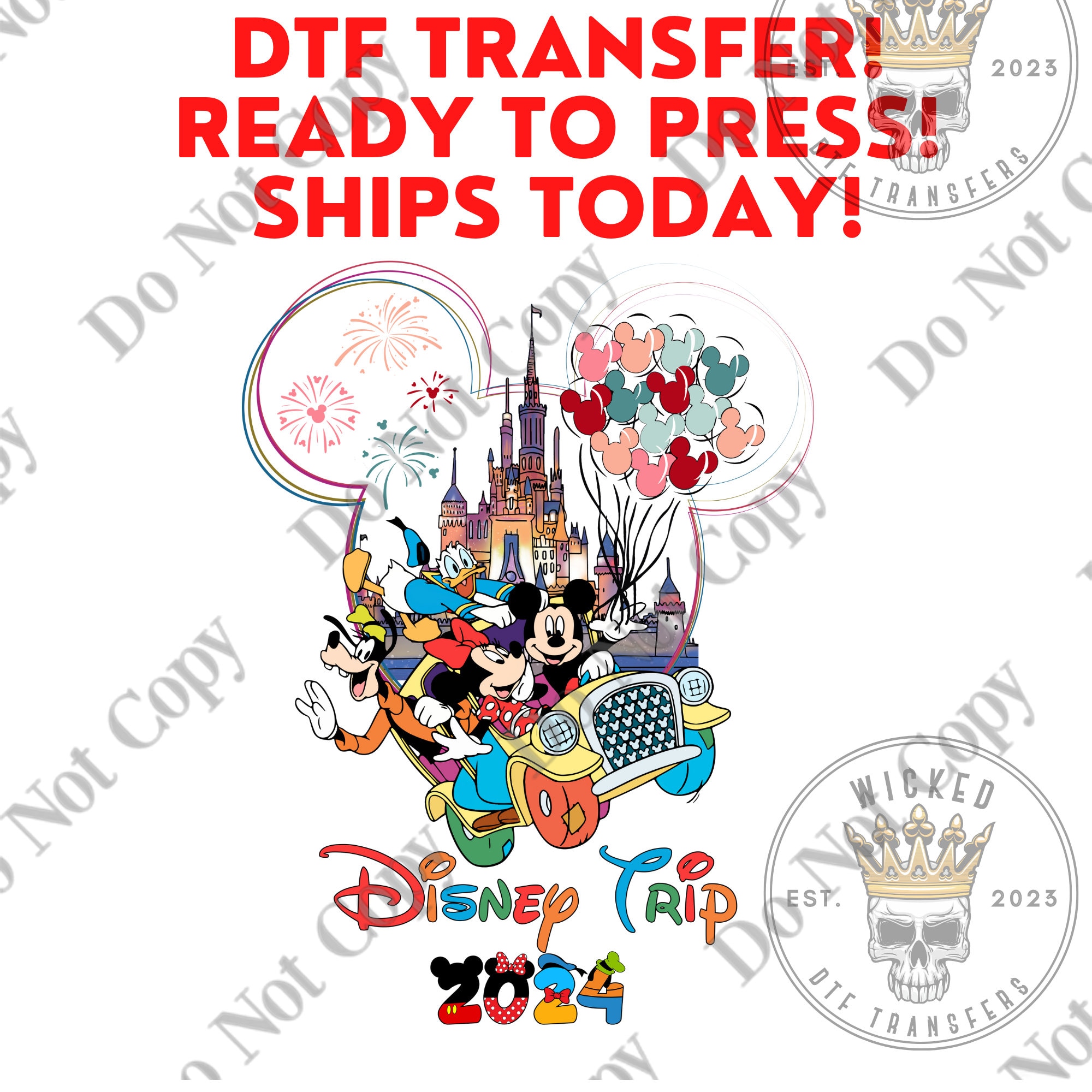 Disney Dtf Transfers, Disney DTF Transfer, DTF, Cold Peel, Trendy DTF ...