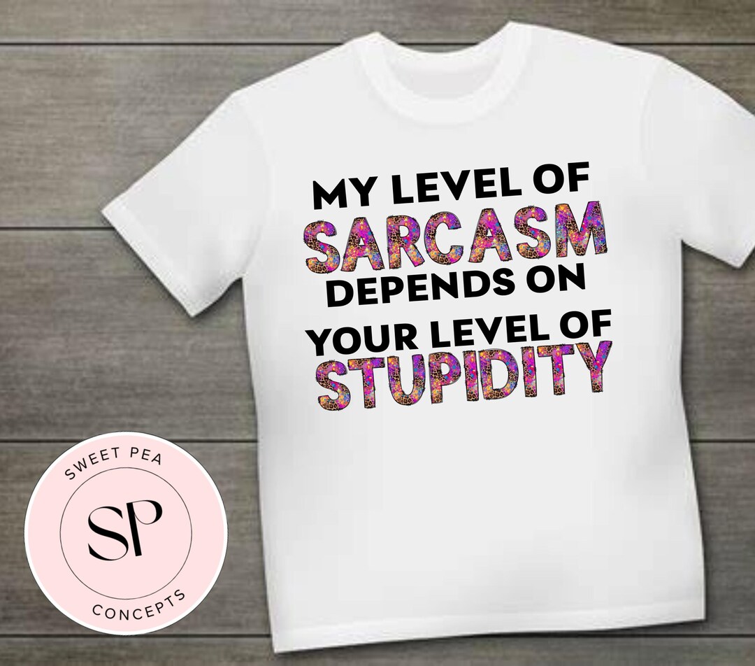 Sarcasm Quote Digital Png - Etsy