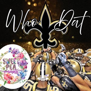 Who Dat Tumbler Png - Etsy