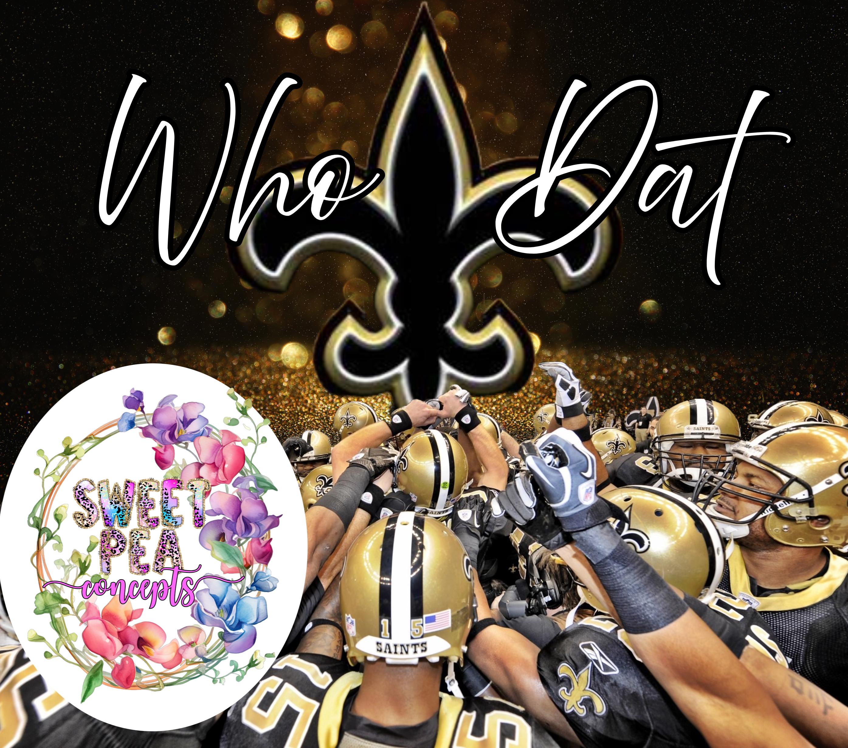 Who Dat Tumbler Png - Etsy