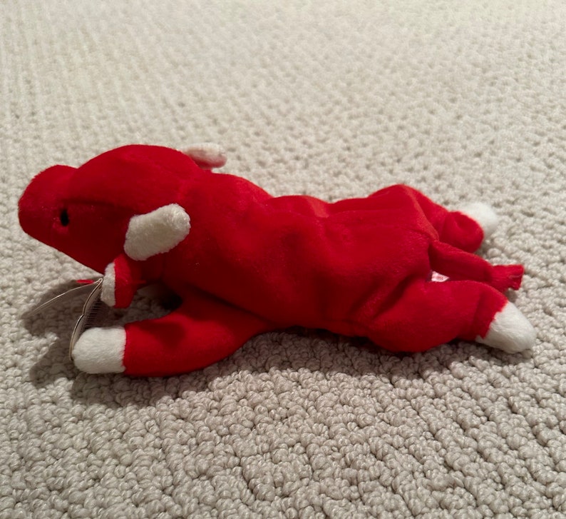 Snort the Red Bull Rare Beanie Baby - Etsy