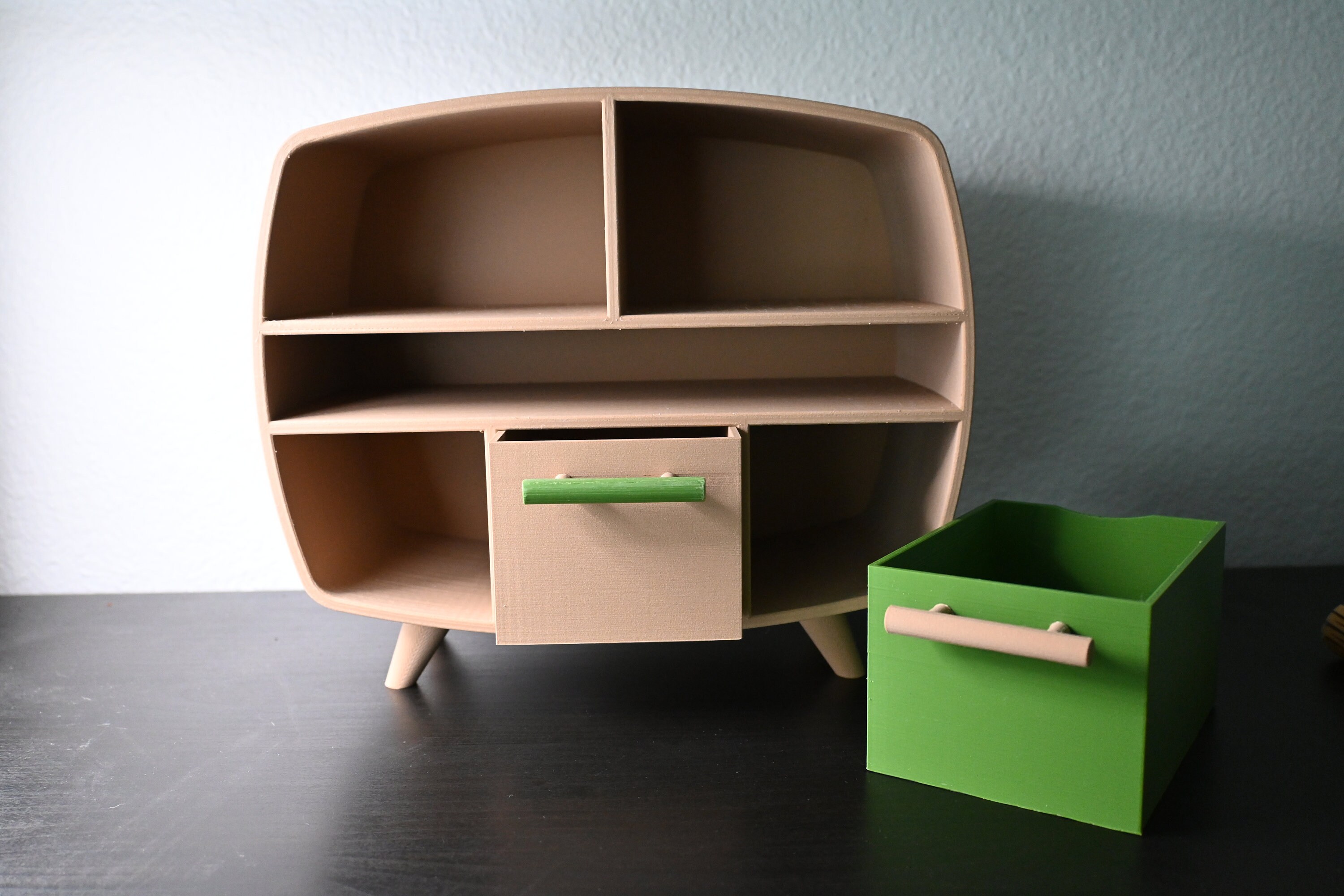 Mid-century Modern Desk Organizer - Etsy