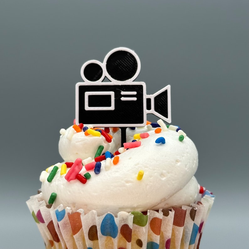 Movie Themed Party Bundle Movie Themed Cupcake Toppers 18 Count and 1 ...