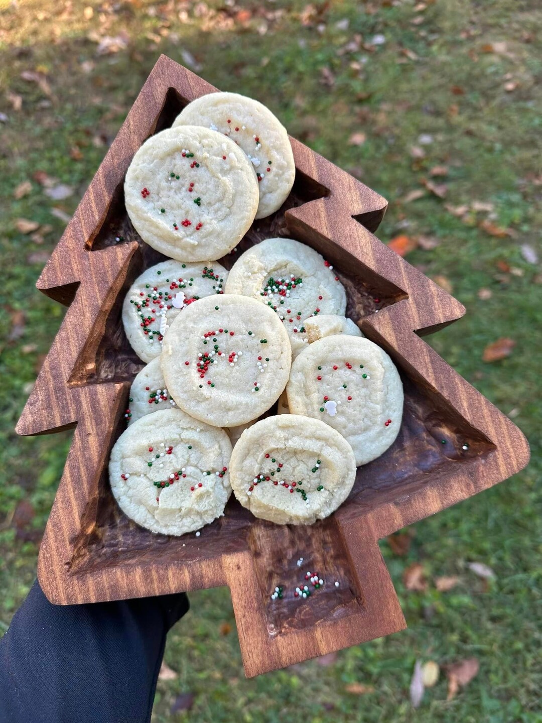 Christmas Tree Dough Bowl - Etsy