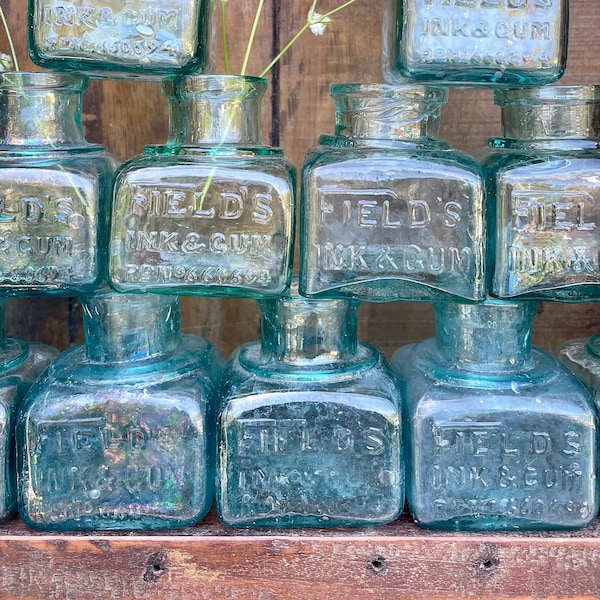 Antique Ink Bottle - Etsy