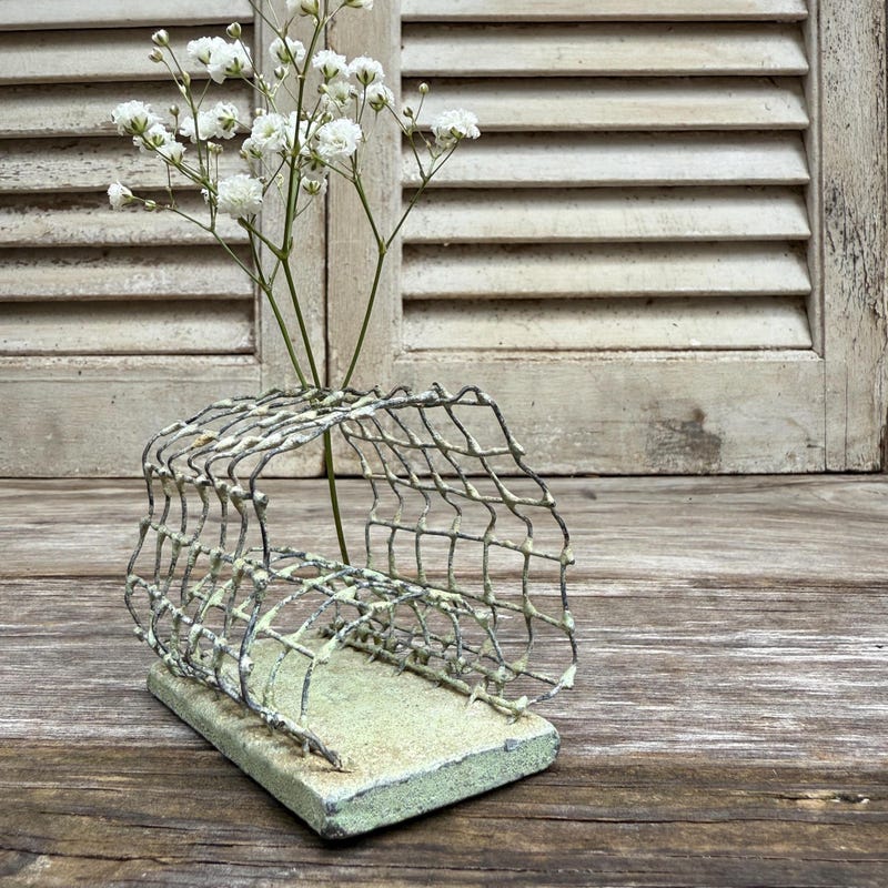 Metal Flower Frog - Etsy