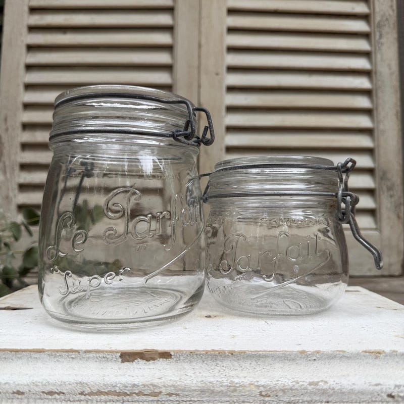 French Canning Jar - Etsy