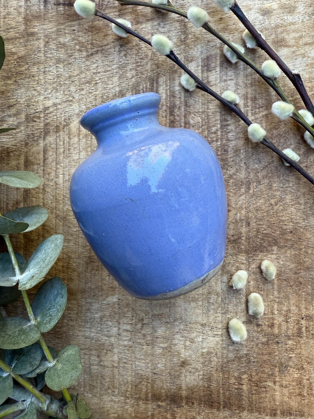 Light Blue English Stoneware Ronuk Jar English Jar English Ronuk Jar ...