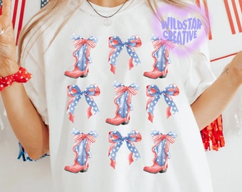 Coquette 4th of July Png, Western Png, 4th of July Png, Fourth of July ...