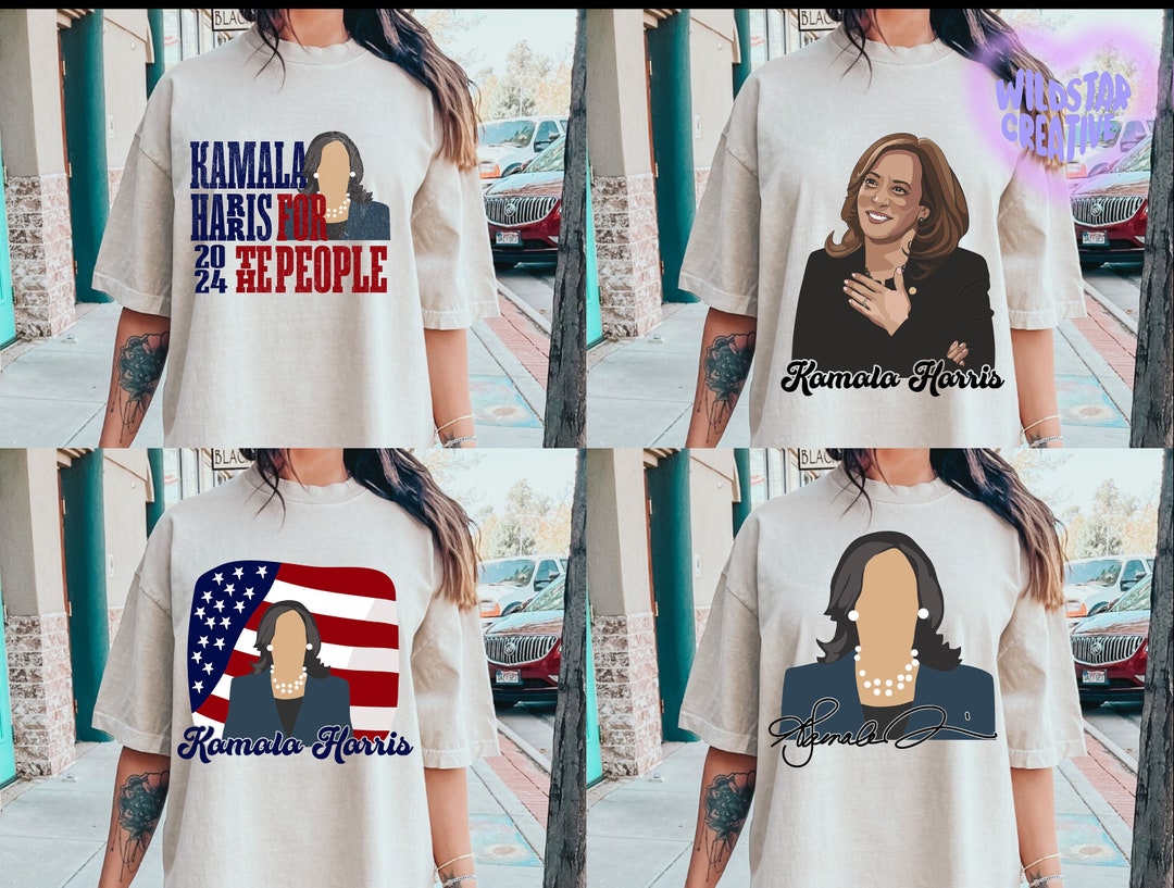 Kamala Harris SVG, Kamala Harris President SVG, Kamala for President ...