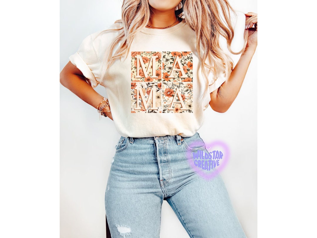 Retro Boho Mama Png, Boho Mama Sublimation, Mama Png Design Download ...