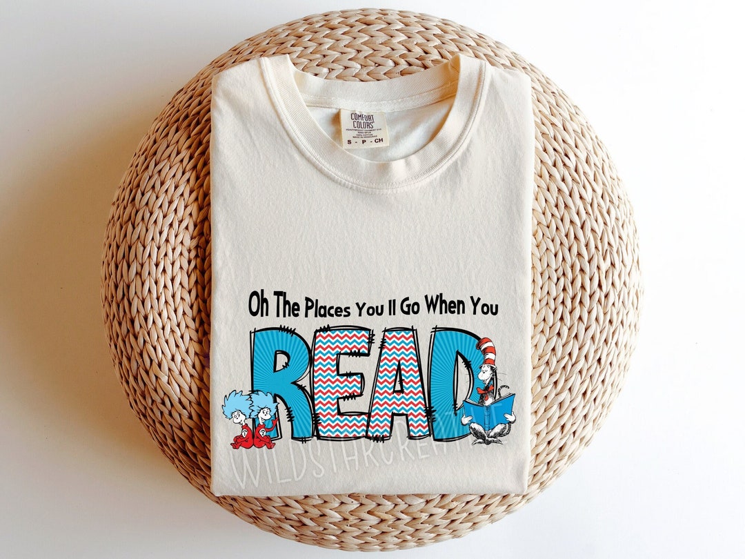 Oh the Places You Will Go When You Read PNG, Dr.suesss Png, Read Across ...