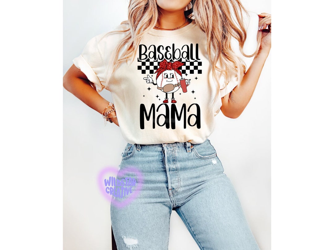 Boujee Baseball Mama PNG: Glitter Sublimation Design (digital Download ...