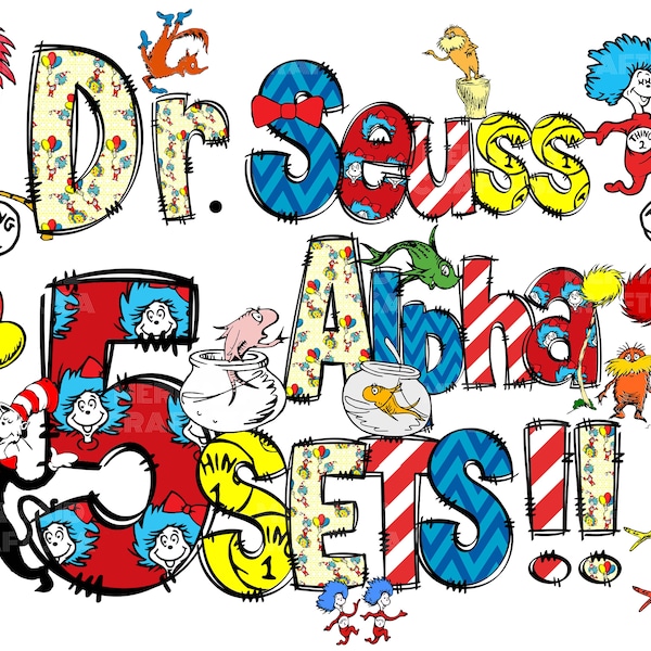 Dr Seuss Number - Etsy