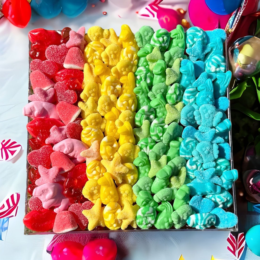 Rainbow Candy Board - Etsy