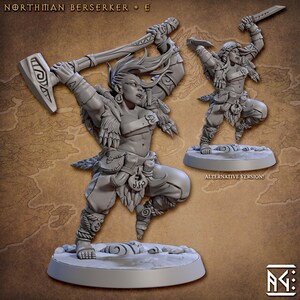 Dnd Northmen Mini Set 2 | Wargaming Norsemen Miniature | Viking Player ...