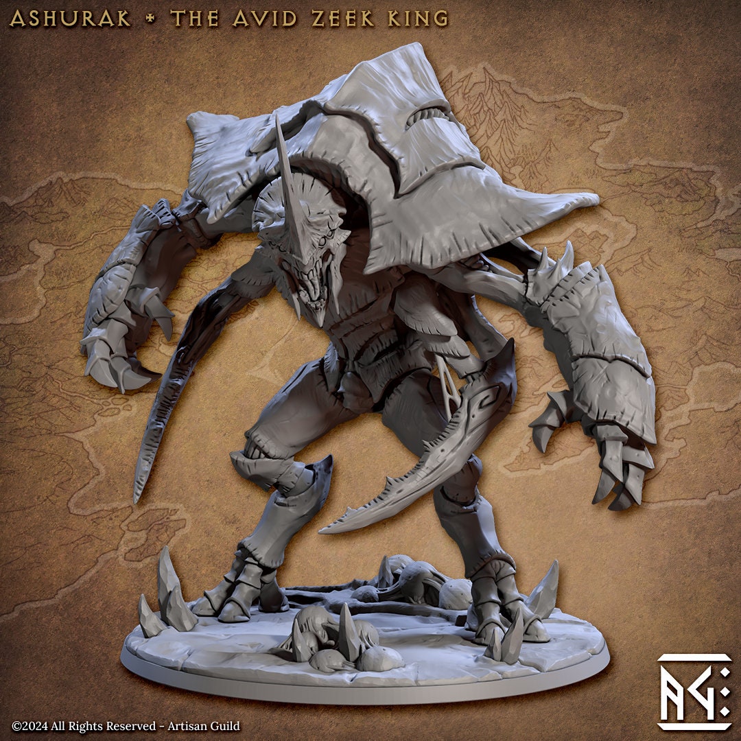 Dnd Monster Epic Boss Mini | Wargaming Creature Miniature | Pathfinder ...