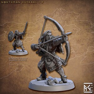 Dnd Northmen Mini | Wargaming Norsemen Miniature | Viking Player ...